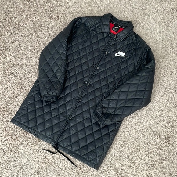 Nike | Jackets & Coats | Nike Quilted Padded Jacket | Poshmark